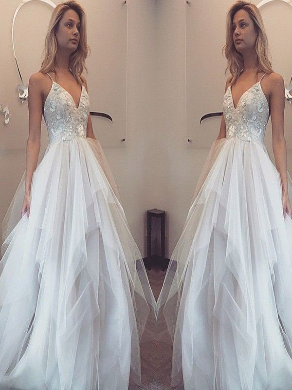 Long Prom Dress, 2017 Prom Dress,spaghetti Straps Prom Dress, Prom ...